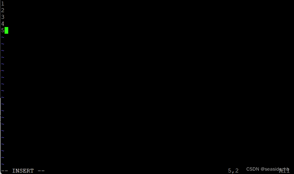 Linux学习之vim在光标所在处写入内容，保存退出_vim insert后怎么保存-CSDN博客