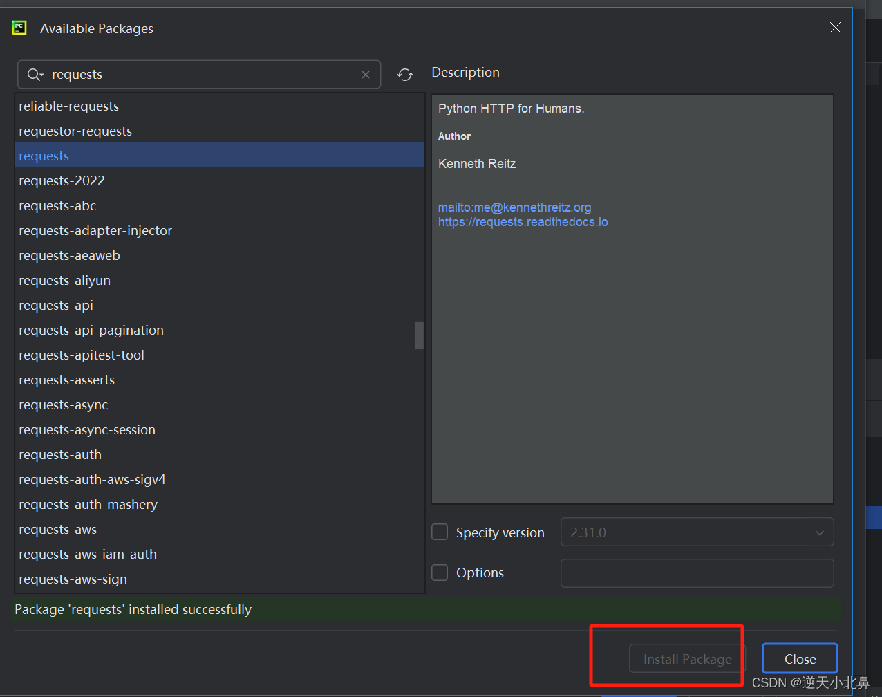 python 常见错误 ModuleNotFoundError: No module named ‘requests‘_import requests,os,bs4 ...