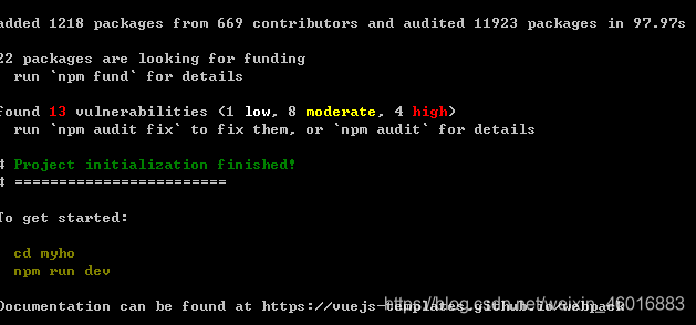 创建基于webpack的vue项目步骤_vue npm init webpack-CSDN博客