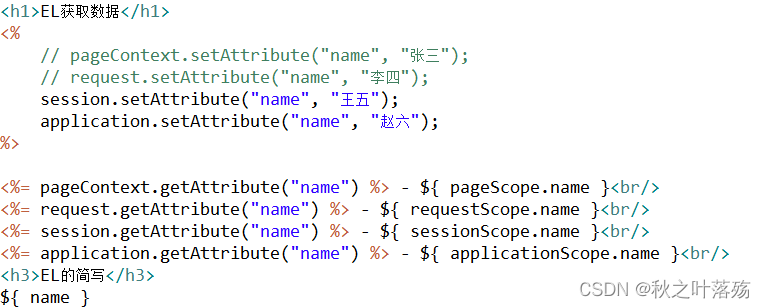 【JavaWeb】JSP、EL和JSTL_jsp el-CSDN博客