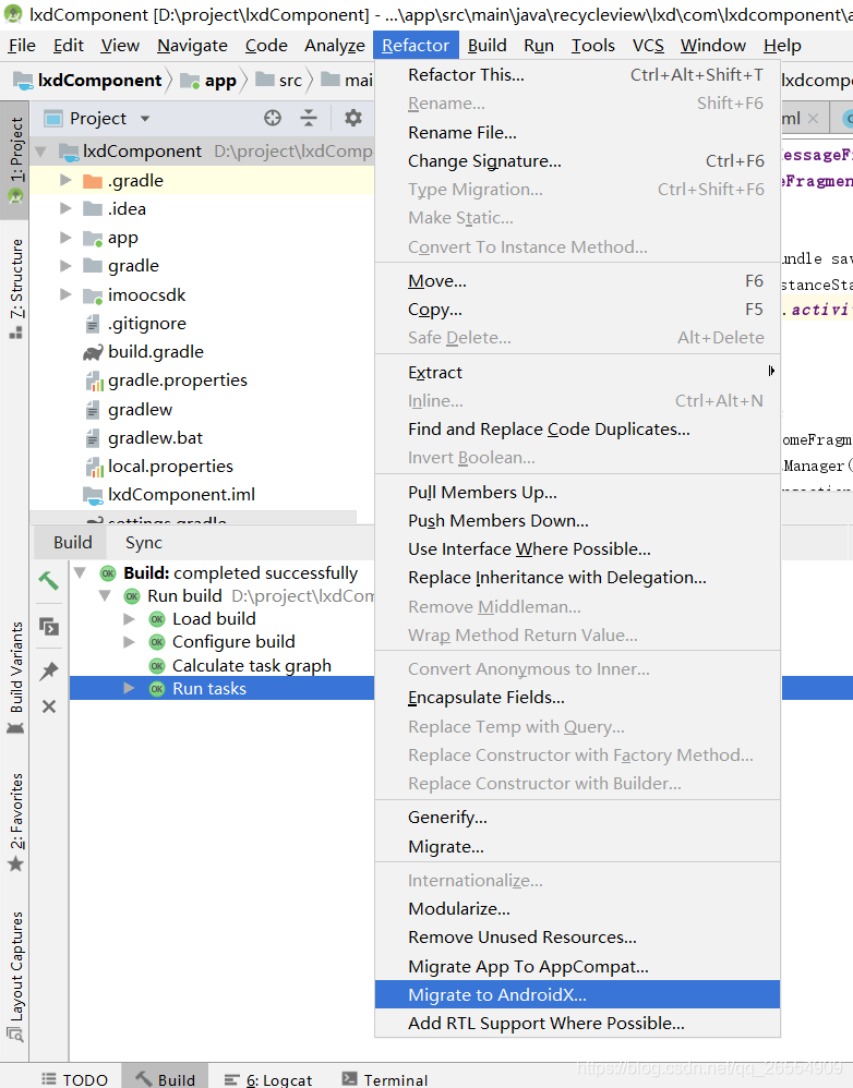 android项目升级androidx_migrate to androidx 按钮不见了-CSDN博客
