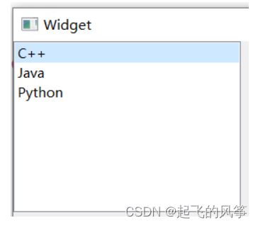 【Qt常用控件】—— 多元素控件_list widget-CSDN博客