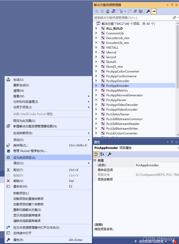 使用VS运行TMC2参考软件-CSDN博客