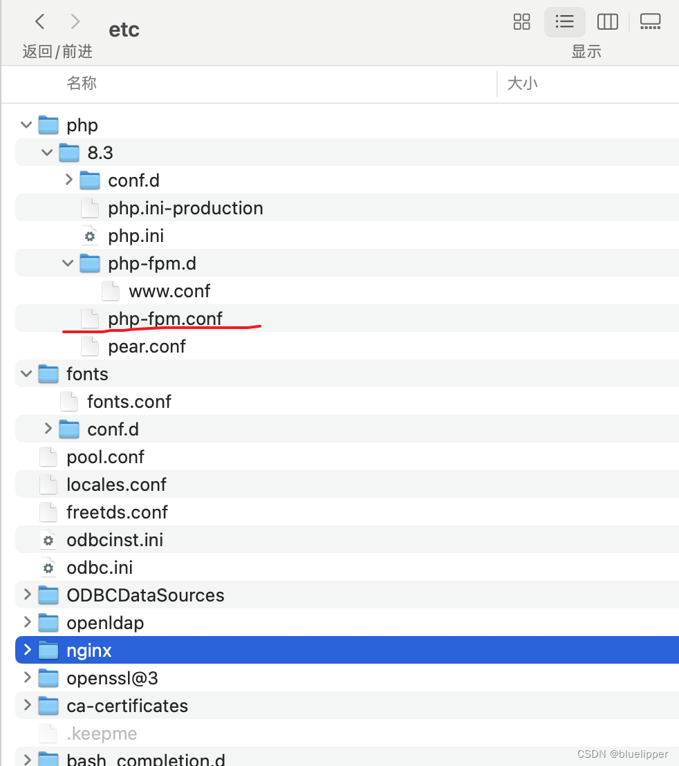 macbook中搭建nginx+PHP8.3遇到问题，请大神找找原因_php8.3 macos-CSDN博客
