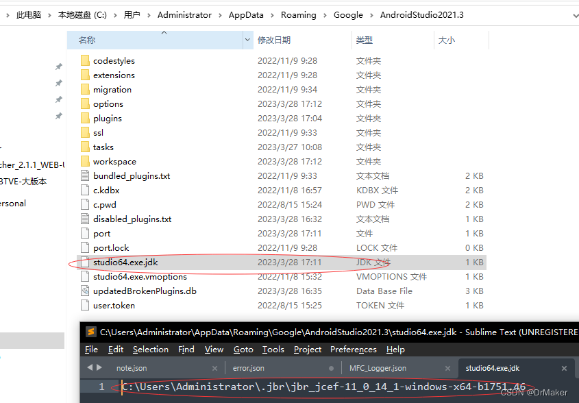AndroidStudio报错com.intellij.ide.plugins.StartupAbortedException: UI initialization failed-CSDN博客