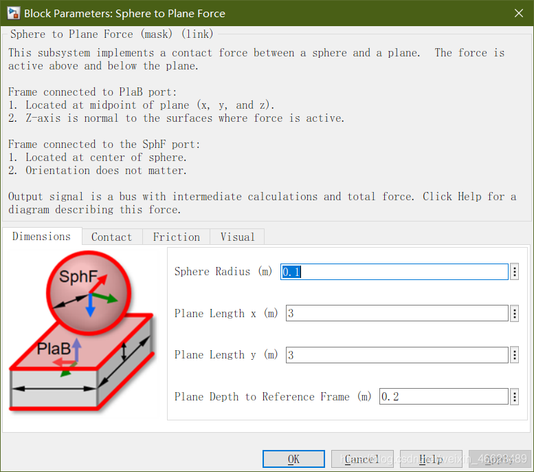 使用Simscape Multibody Contact Forces Library建立小球碰撞模型_simscape sphere to ...
