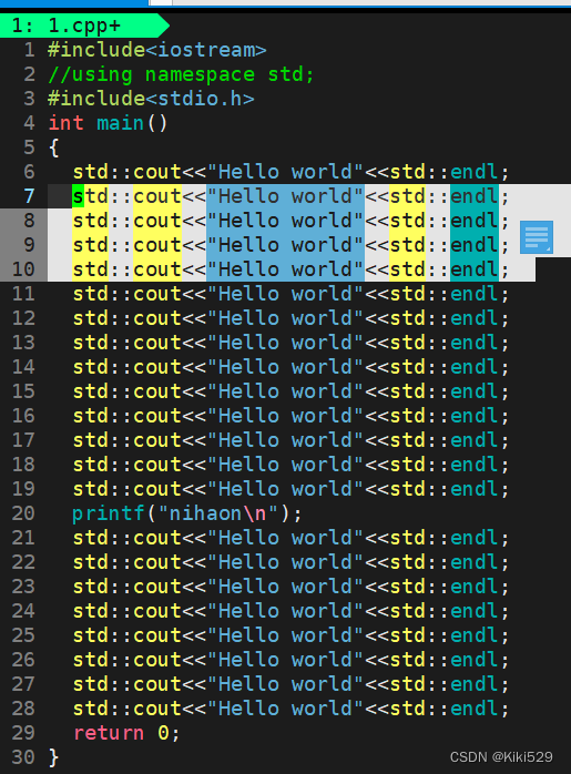vim编辑器常用操作指令_vim shift-CSDN博客