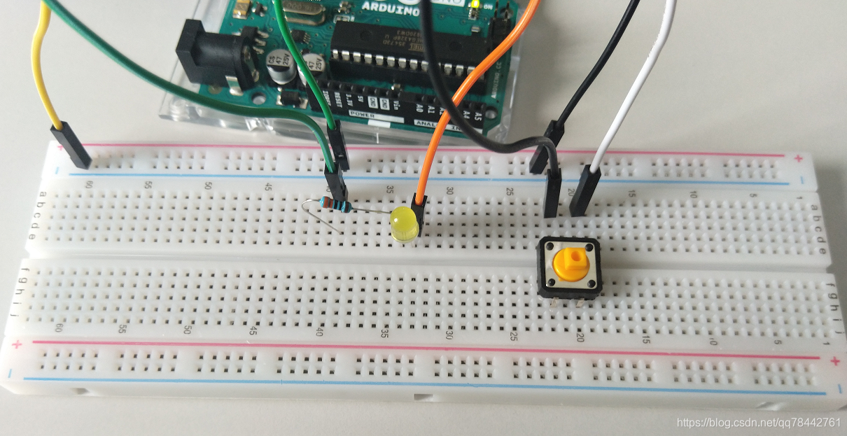 Arduino笔记 数字输入（开关的正确使用）arduino Input引脚开关怎么接 Csdn博客 