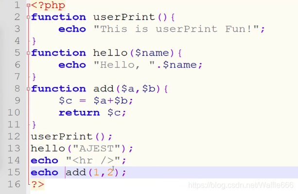 【CyberSecurityLearning 46】PHP 函数_php $a($b)-CSDN博客