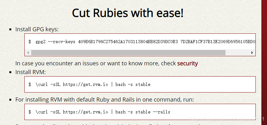 使用RVM升级Linux Ruby版本_rvm升级rubygems3.2.3-CSDN博客