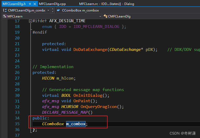 MFC控件使用教程：ComboBox与事件处理,-CSDN博客