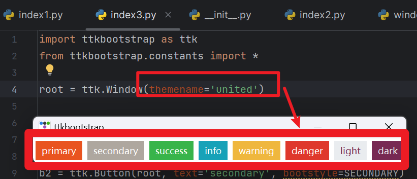 ttkbootstrap 学习笔记_ttkbootstrap frame-CSDN博客