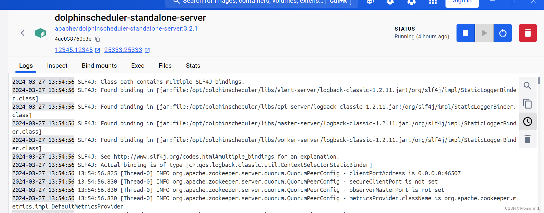 Docker部署dolphinscheduler stand-alone并集成datax_dolphinscheduler datax-CSDN博客