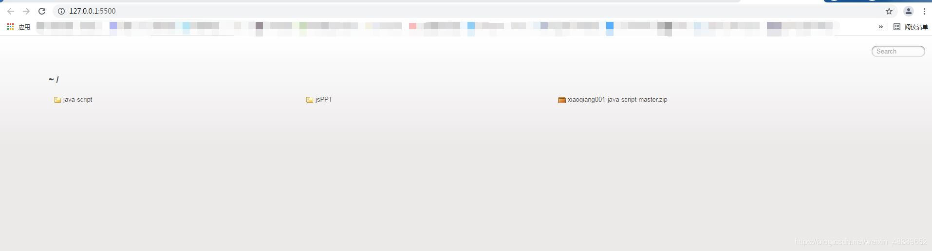 关于新手使用VScode，安装了Live Server插件后，用Open with Live Server打开html文件页面会出现选择文件打开的效果，~\ 页面标题listing ...