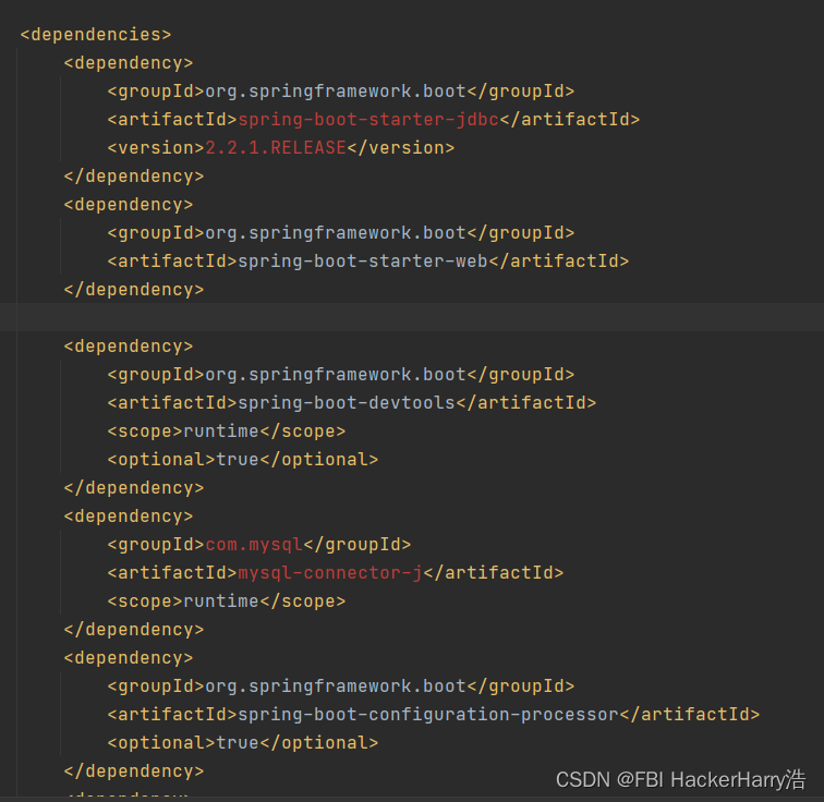 spring-boot-starter-jdbc和mysql-connector-j依赖爆红的解决办法_spring-boot-starter-jdbc依赖报红-CSDN博客