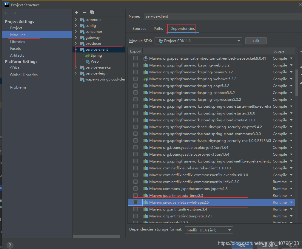 springboot启动报错The method‘s class, javax.servlet.ServletContext, is available from the following ...