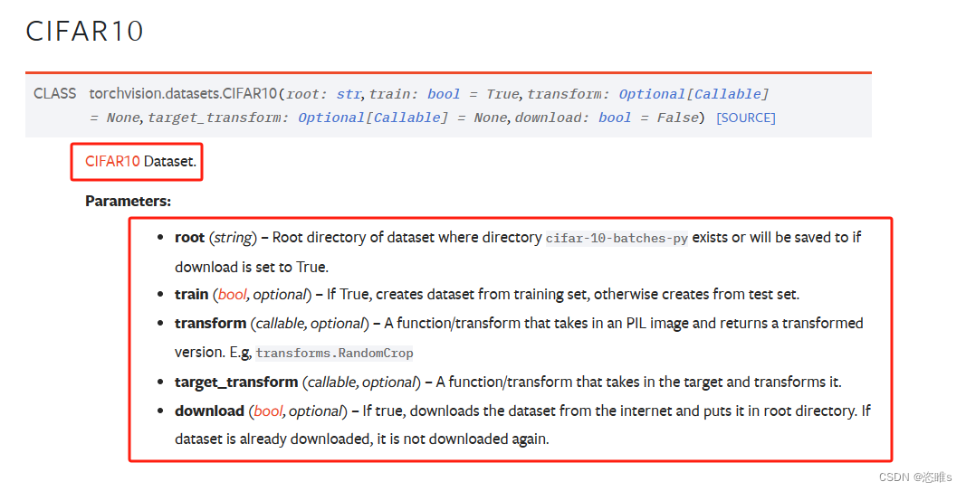Pytorch入门教学——torchvision中数据集的使用torchvisiondatasets 数据集如何下载和使用 Csdn博客 1357