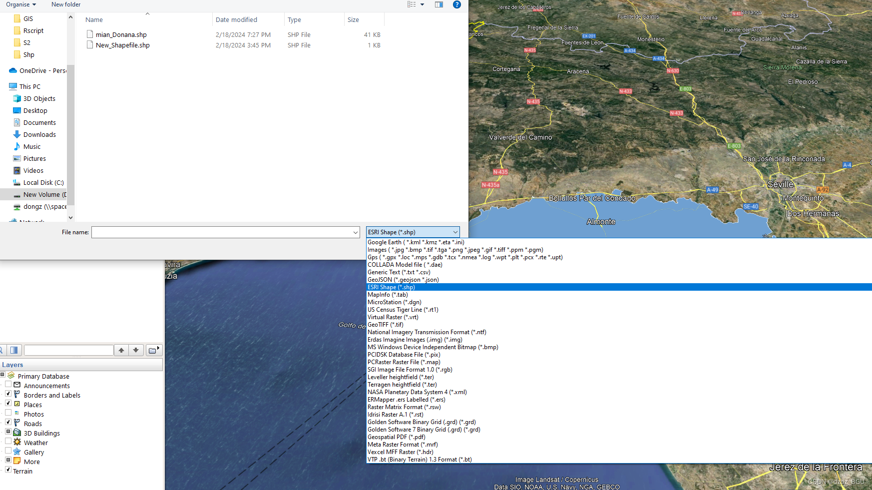 怎么在Google Earth Pro中加载shp文件_谷歌地球导入shp-CSDN博客