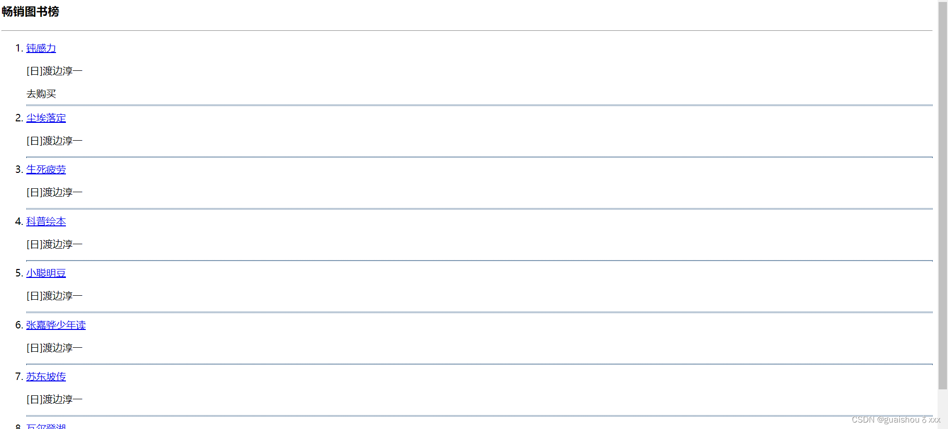 HTML中的列表ol ul_olul-CSDN博客