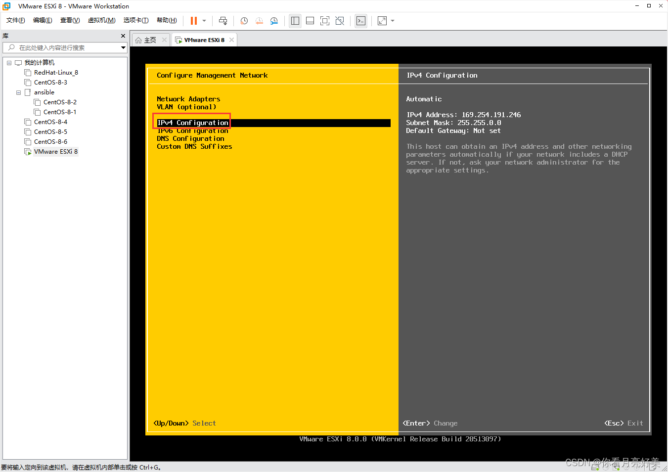 EXSi系统安装与使用-CSDN博客