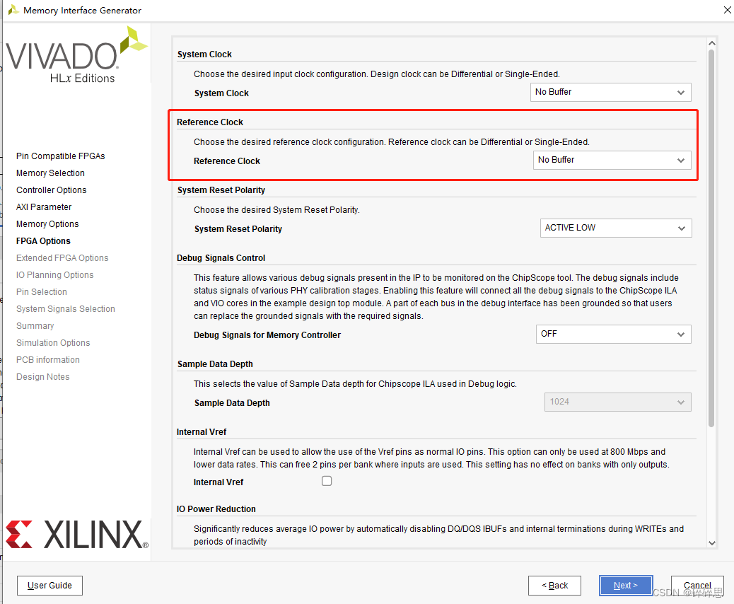 Xilinx Vivado Ddr3 Mig Ip核中系统时钟、参考时钟解释及各个时钟的功能详解ddr3的参考时钟 Csdn博客 