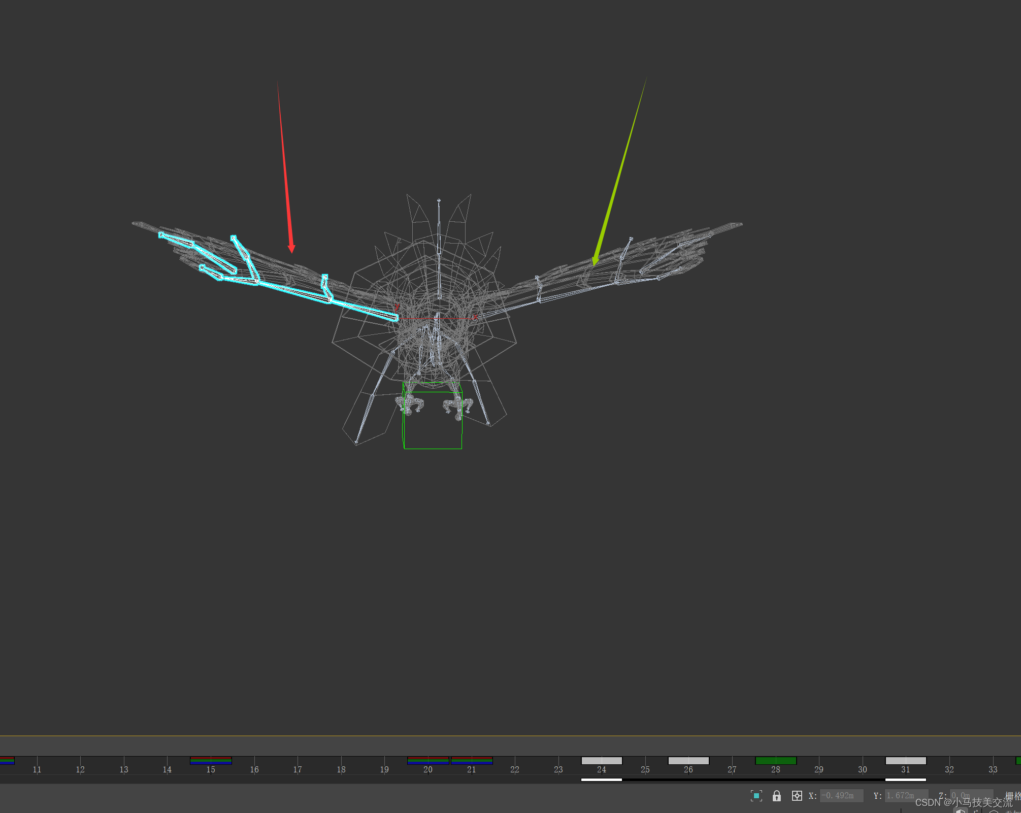Max23——3Dmax中，bone骨骼把左边的动画复制到右面的插件_bone骨骼动画可以镜像嘛-CSDN博客