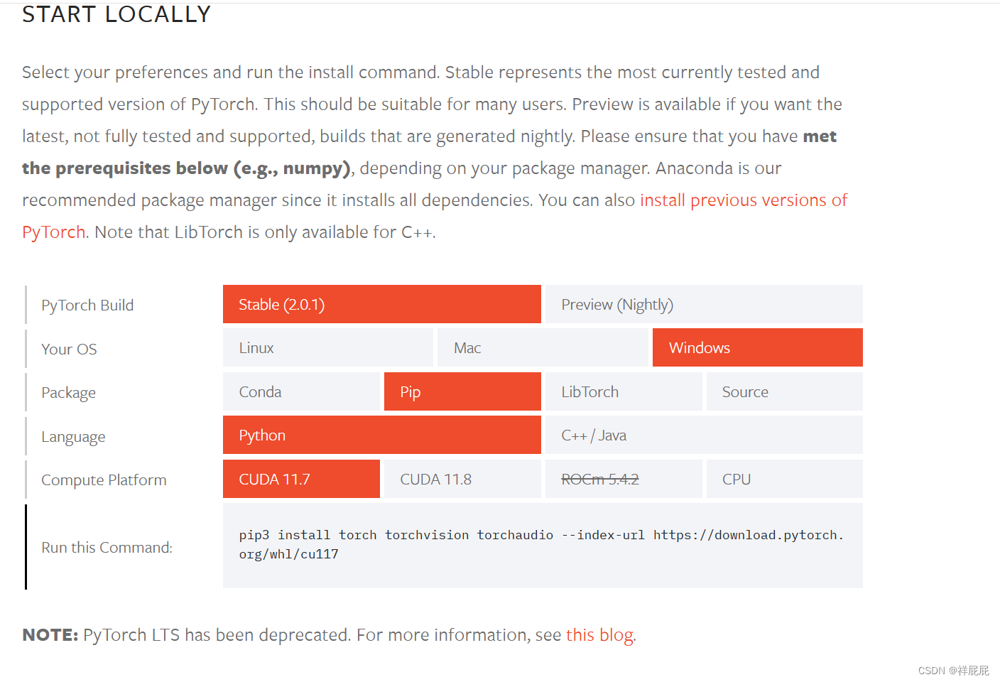 1 安装Pytorch_pytorch安装命令网址-CSDN博客