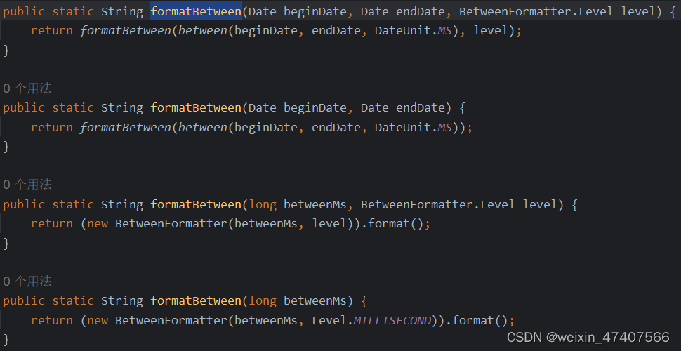 JAVA获取时间差转成字符串的方法_dateutil.formatbetween-CSDN博客