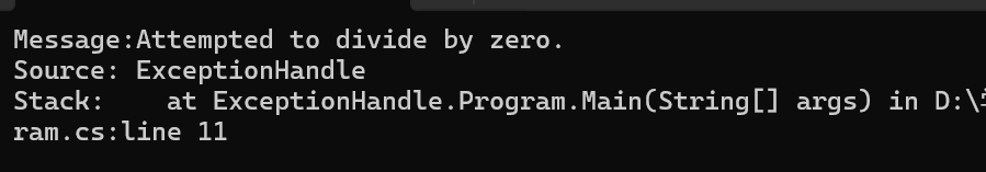 WPF/C#：异常处理_c# unhandledexception-CSDN博客