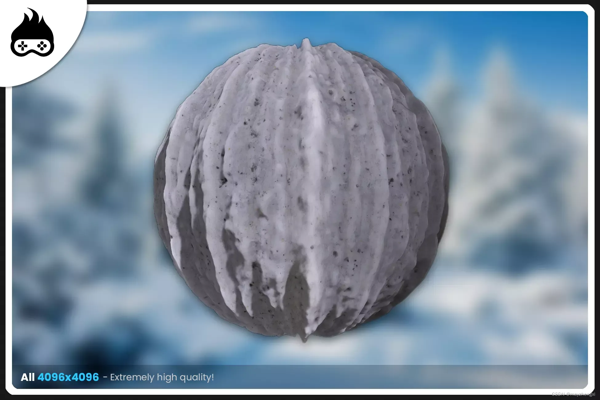 90 Realistic Arctic Environment Textures snow（90+种逼真的北极环境纹理--雪、冰及更多 ...