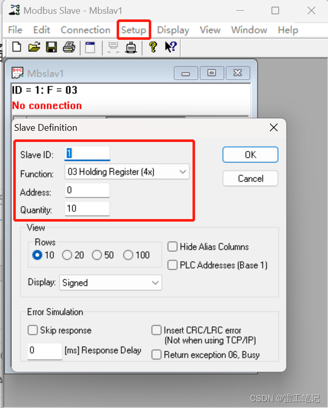 【SCADA】测试KingIOServer连接ModbusTCP设备_用电脑如何测试modbus tcp通讯-CSDN博客
