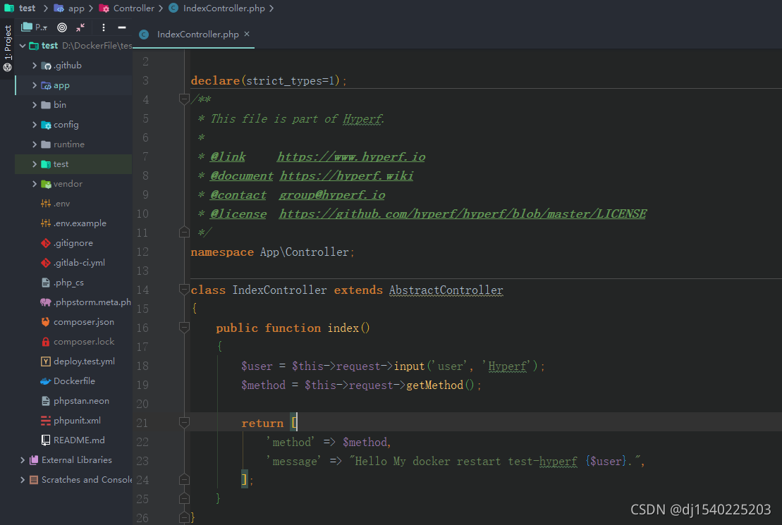 Win10 Docker下Hyperf PHP协程框架安装与API重启指南-CSDN博客