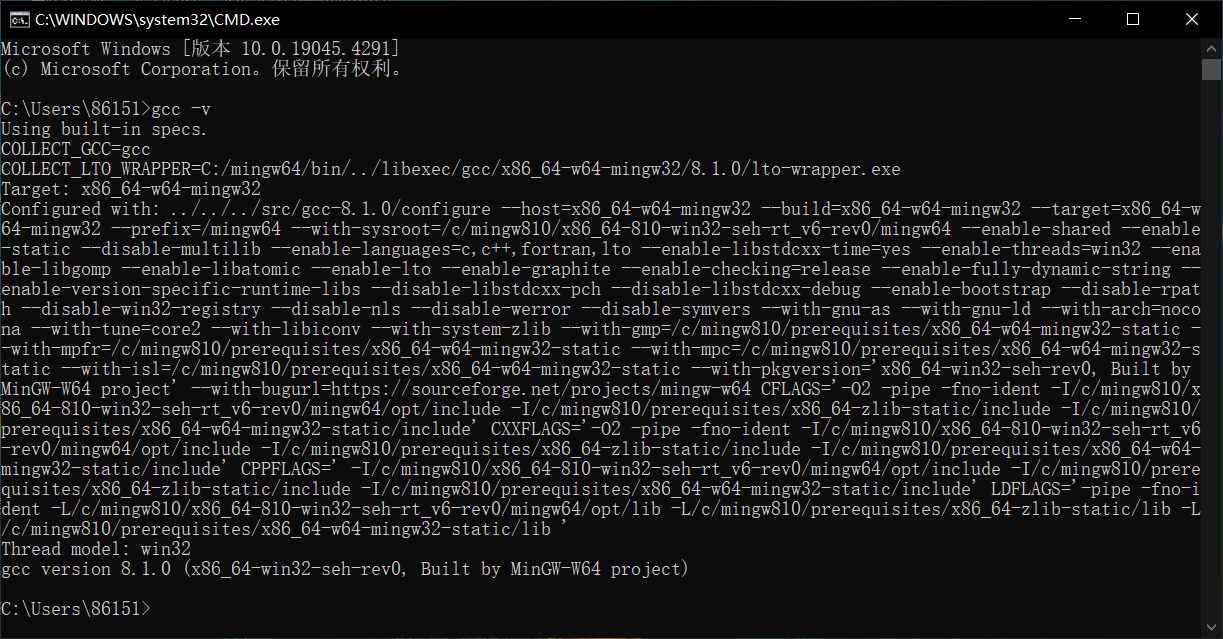【MinGW】MinGW-w64的安装及配置教程_mingw-64-CSDN博客