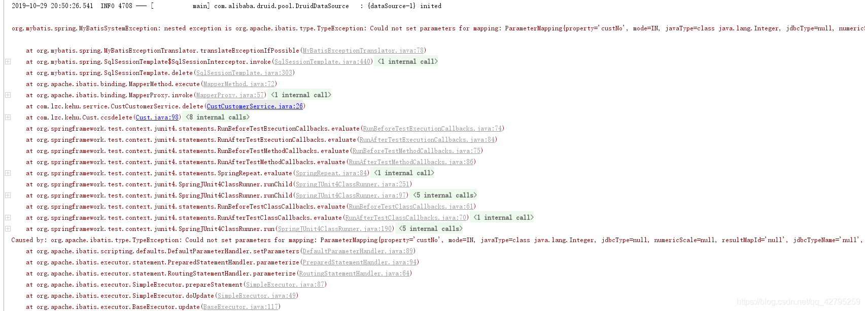org.mybatis.spring.MyBatisSystemException: nested exception is org.apache.ibatis.type ...