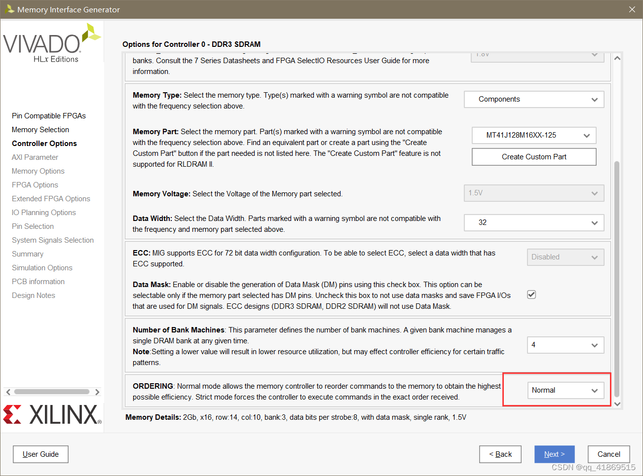 vivado DDR配置讲解_vivado中搭建ddr-CSDN博客