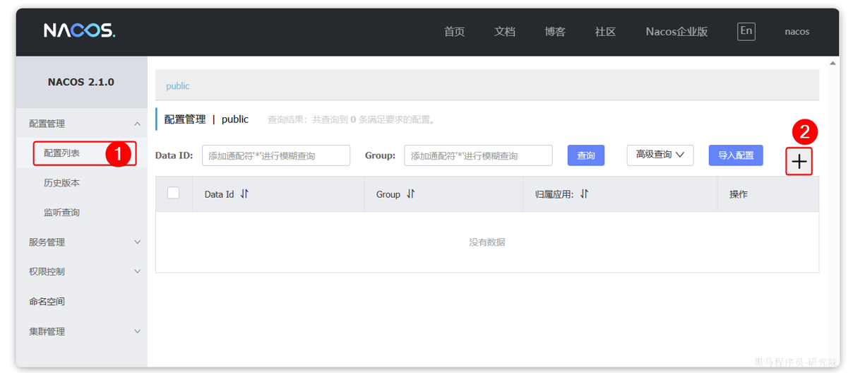 nacos配置管理_nacos 配置路由 json-CSDN博客