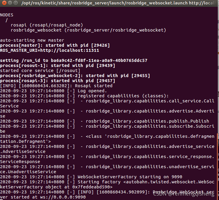 利用Websocket实现ROS与Web的交互_rosbridge websocket-CSDN博客