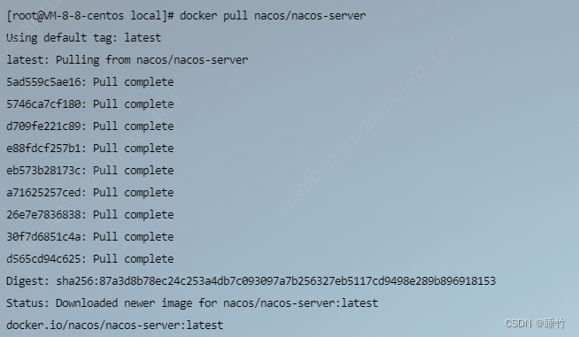 docker安装nacos并配置数据库_nacos数据库-CSDN博客