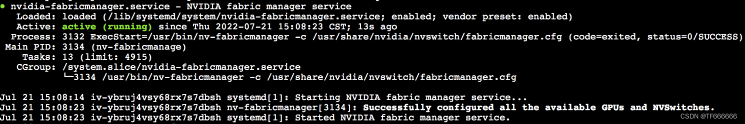 A800-80G是nvswitch版本报错 CUDA initialization: Unexpected error from cudaGetDeviceCount()解决方法-CSDN博客