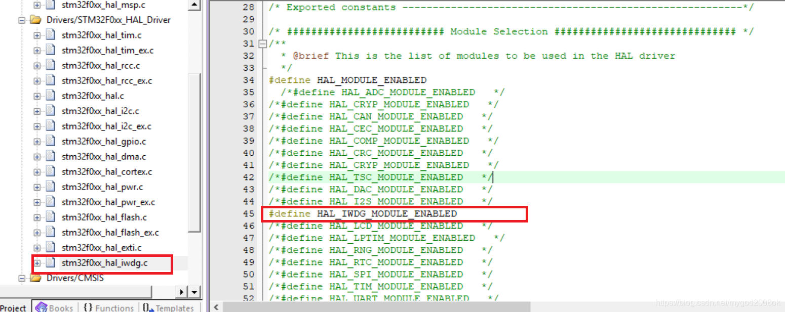 STM32F030R8Tx HAL库实现IWDG独立看门狗_stm32f030看门狗程序-CSDN博客