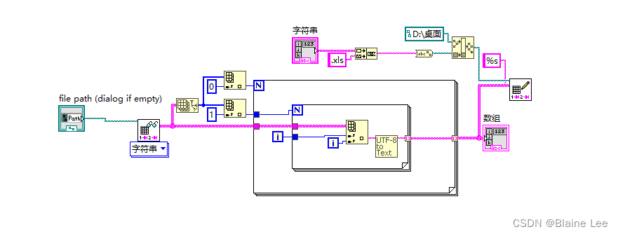 Labview按行读取带有数字和文字的txt文件，并保存在Excel中_labview读取txt文件数据-CSDN博客