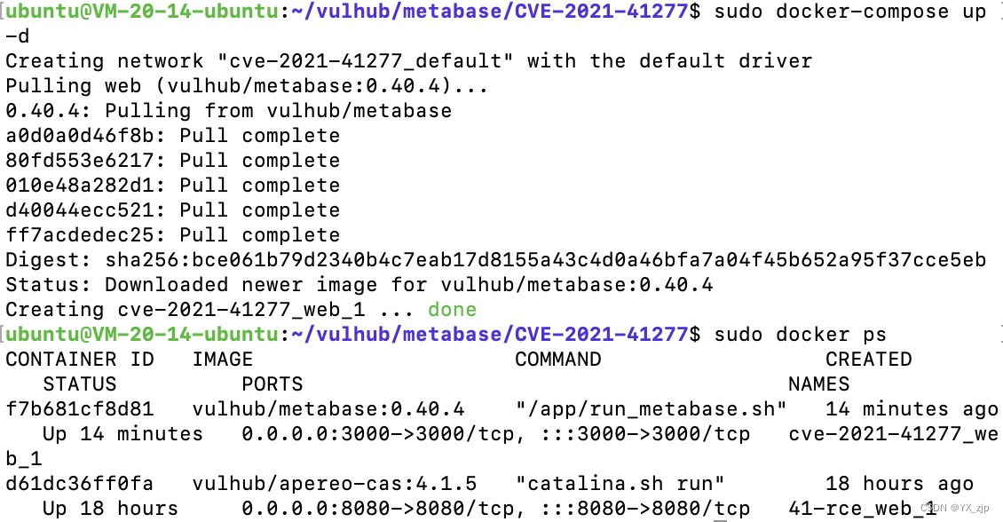 复现vulhub中Metabase任意文件读取漏洞（CVE-2021-41277）-CSDN博客