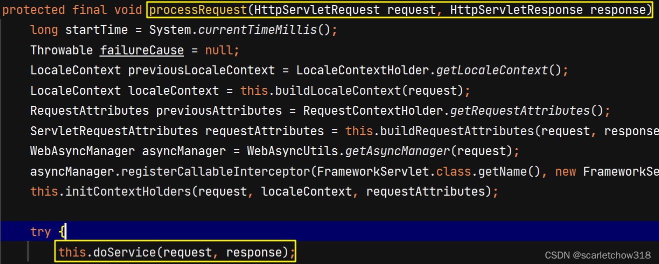 【springboot/spring】请求处理源码分析-请求映射的原理_springboot响应请求源码-CSDN博客