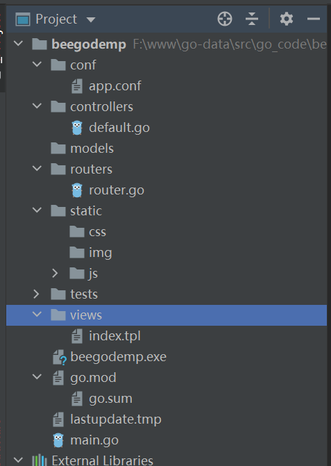 Beego之Bee安装以及创建,运行项目_beego bee-CSDN博客