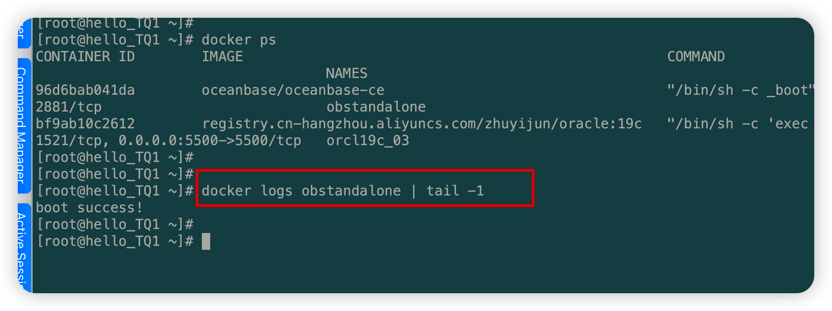 OceanBase—01（入门篇——使用docker安装OceanBase以及介绍连接OB的几种方式）-CSDN博客