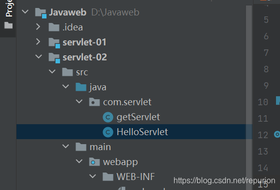 使用Maven创建WebApp并配置Servlet-CSDN博客