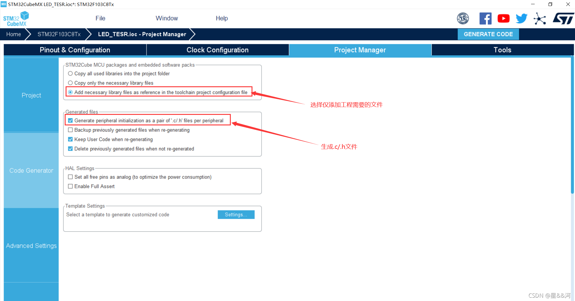 STM32CubeMX环境搭建及使用_user code begin ptd-CSDN博客