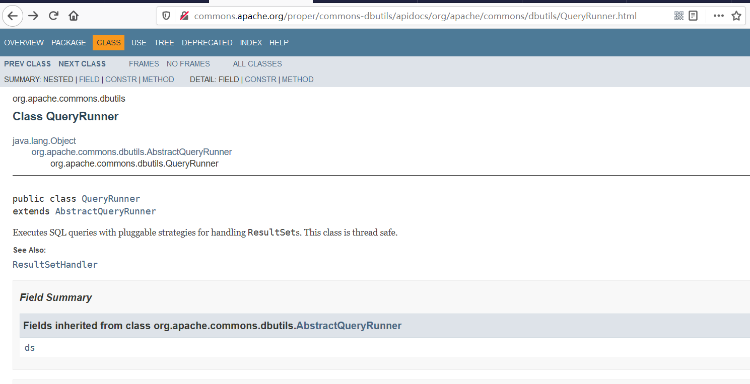 JDBUtil包QueryRunner类query()方法的运用_return queryrunner.query-CSDN博客