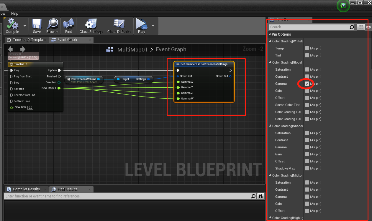 UE4 PostProcessVolume 蓝图操作后期框-CSDN博客