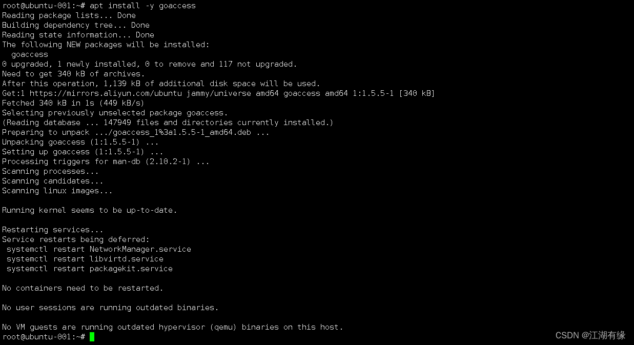 Linux系统之GoAccess实时Web日志分析工具的基本使用-CSDN博客